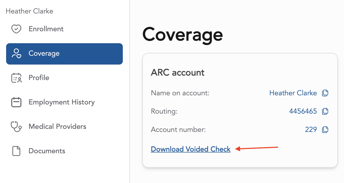 Using your Advanced Reimbursement Checking (ARC)