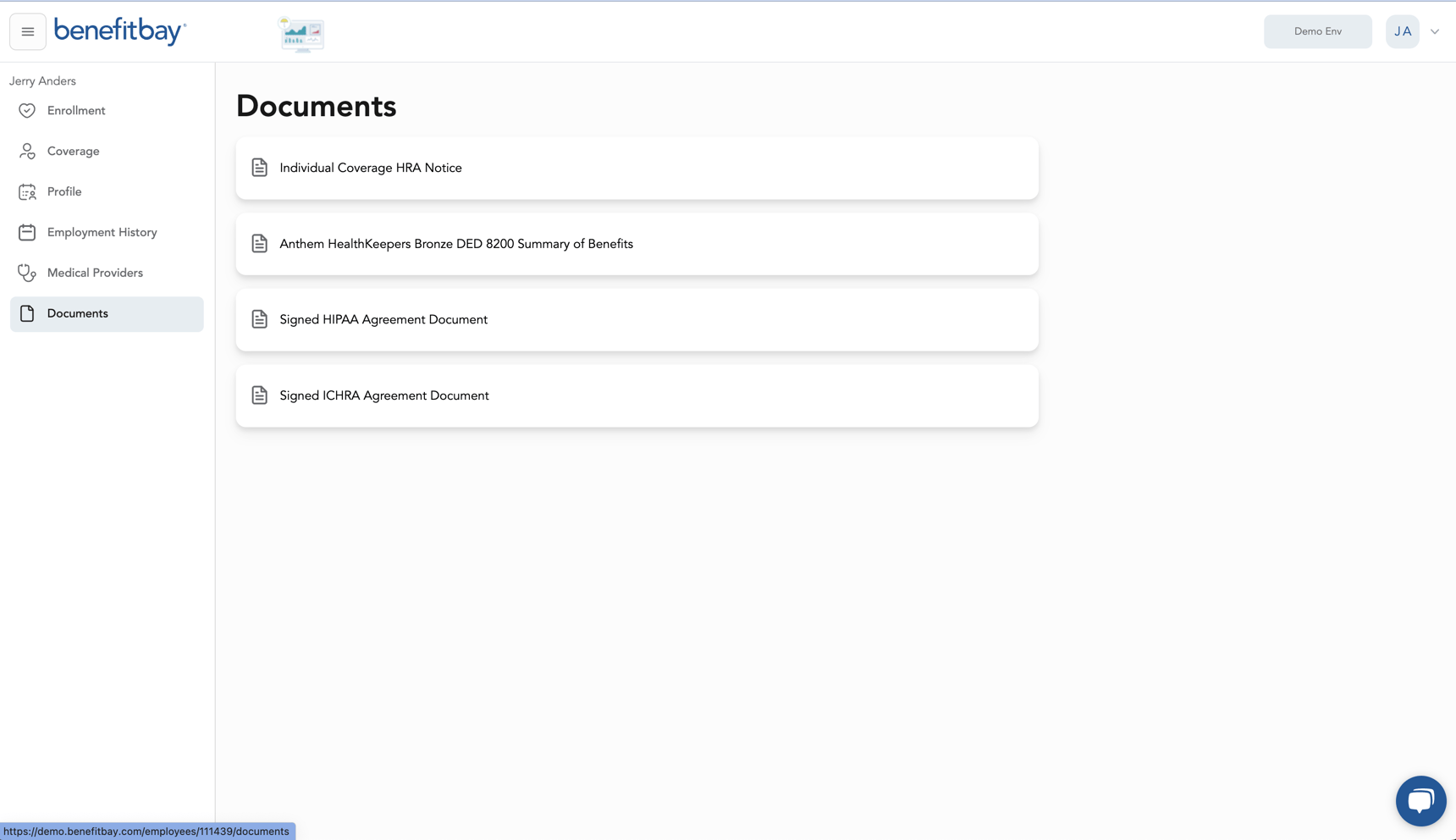 Understanding your benefitbay® Documents