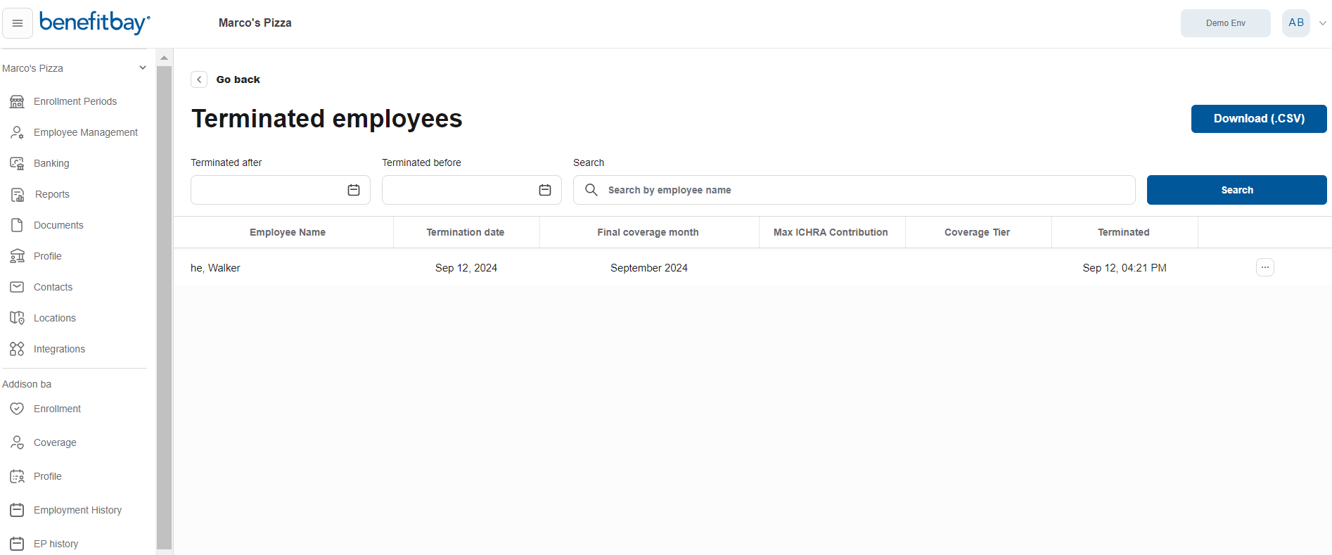 Terminating and Reverting Employee(s)